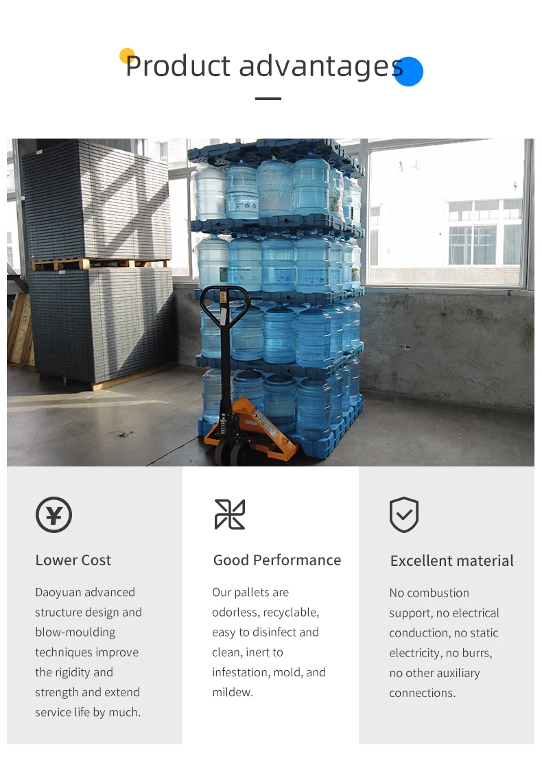 5 Gallon Bucket Plastic Pallets Customization Water Bottle Pallet - Buy ...