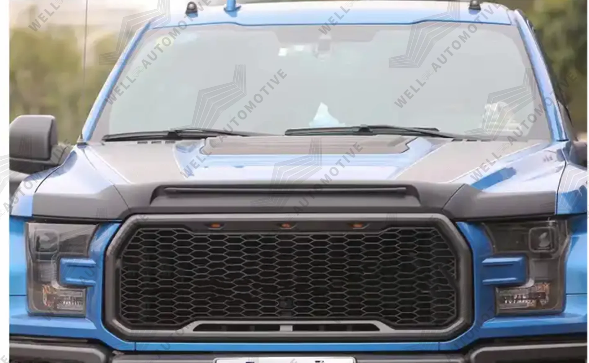 High Quality Offroad Black ABS SandStorm Hood Bonnet Replacement Front ...