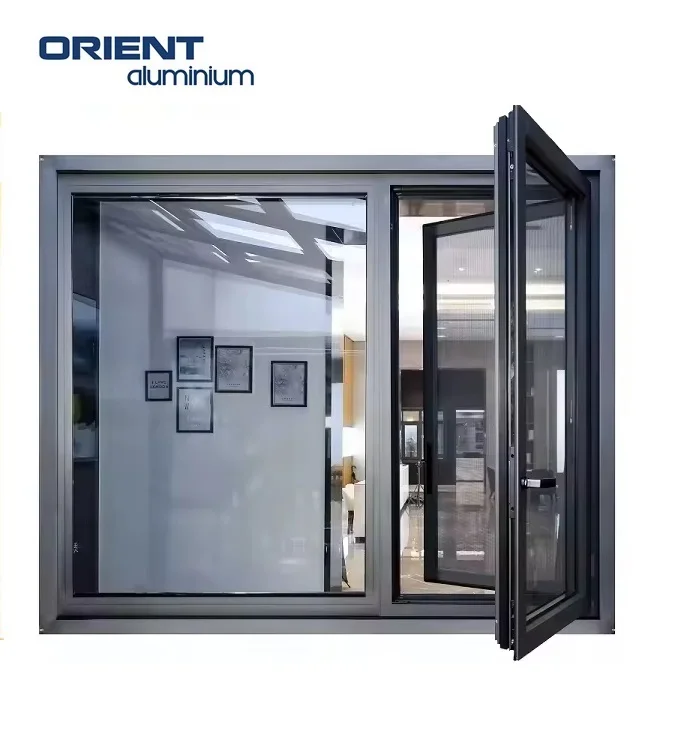 Aluminium Cheap French Casement Storm Windows Open Inside Casement ...