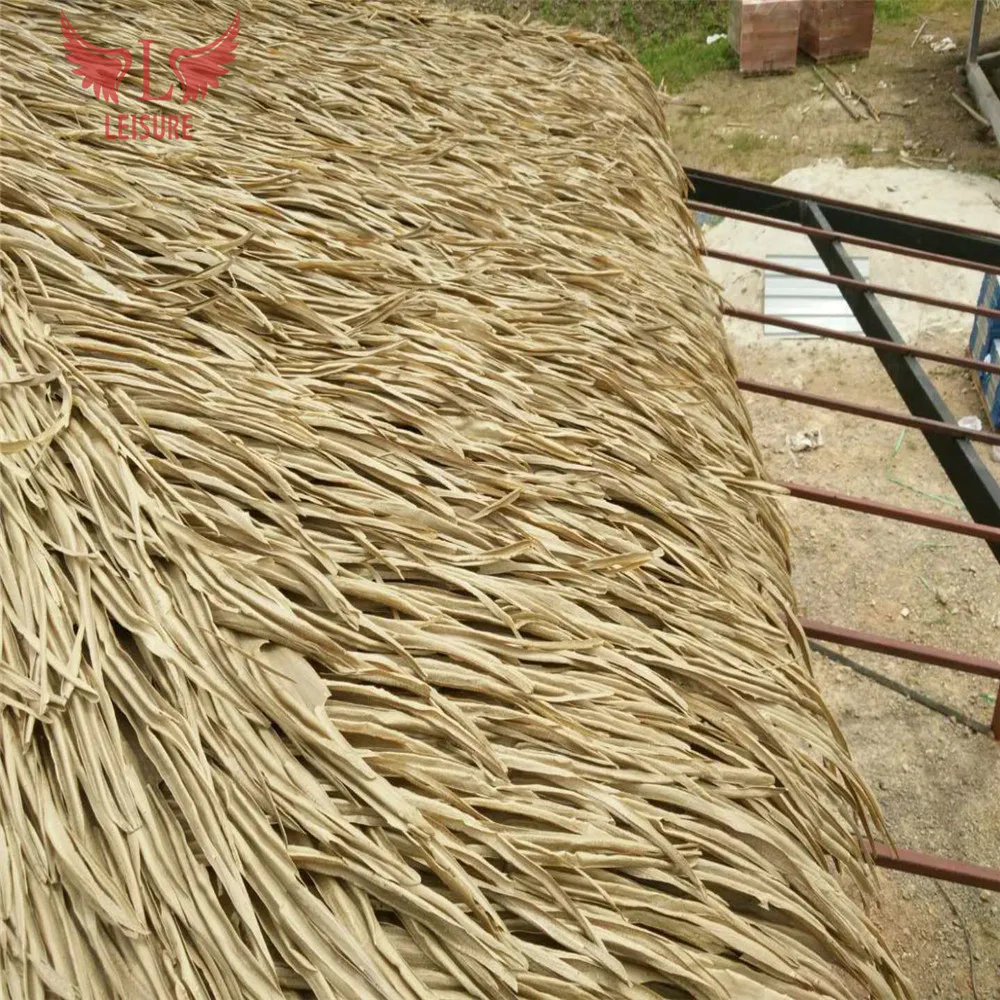 Hawaii Tropical Molding Plastic Synthetic Palm Leaf Thatch Roof Palmex ...