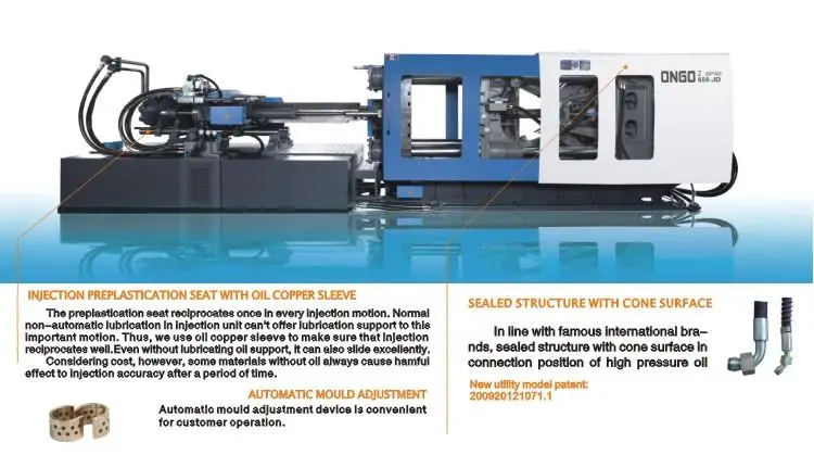 50t Ton Mini Small Injection Molding Machine - SAIGER Z50JD