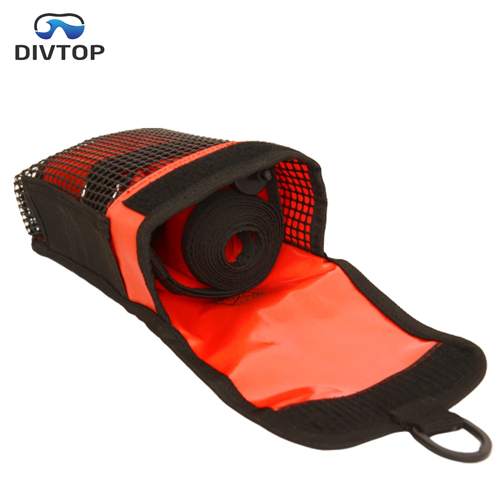 Heavy Duty Dive Finger Spool Reel Smb Safety Marker Buoy Mesh Gear Bag ...