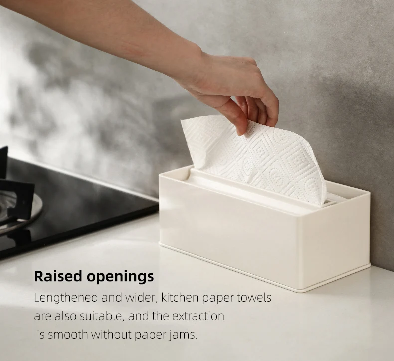 SHIMOYAMA Multifunctional Tissue Box - Wall-Mounted & Magnetic