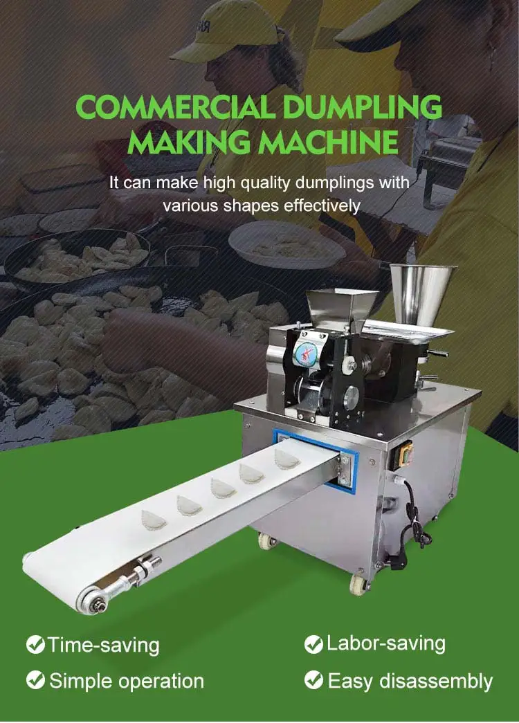 Jinan Automatic Samosa Dumpling Making Machine Price / Patty ...
