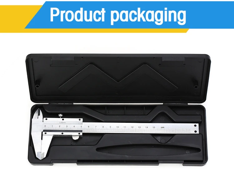 6" Stainless Steel Non Digital Caliper 0-6inch 0.02mm Durable Slide ...