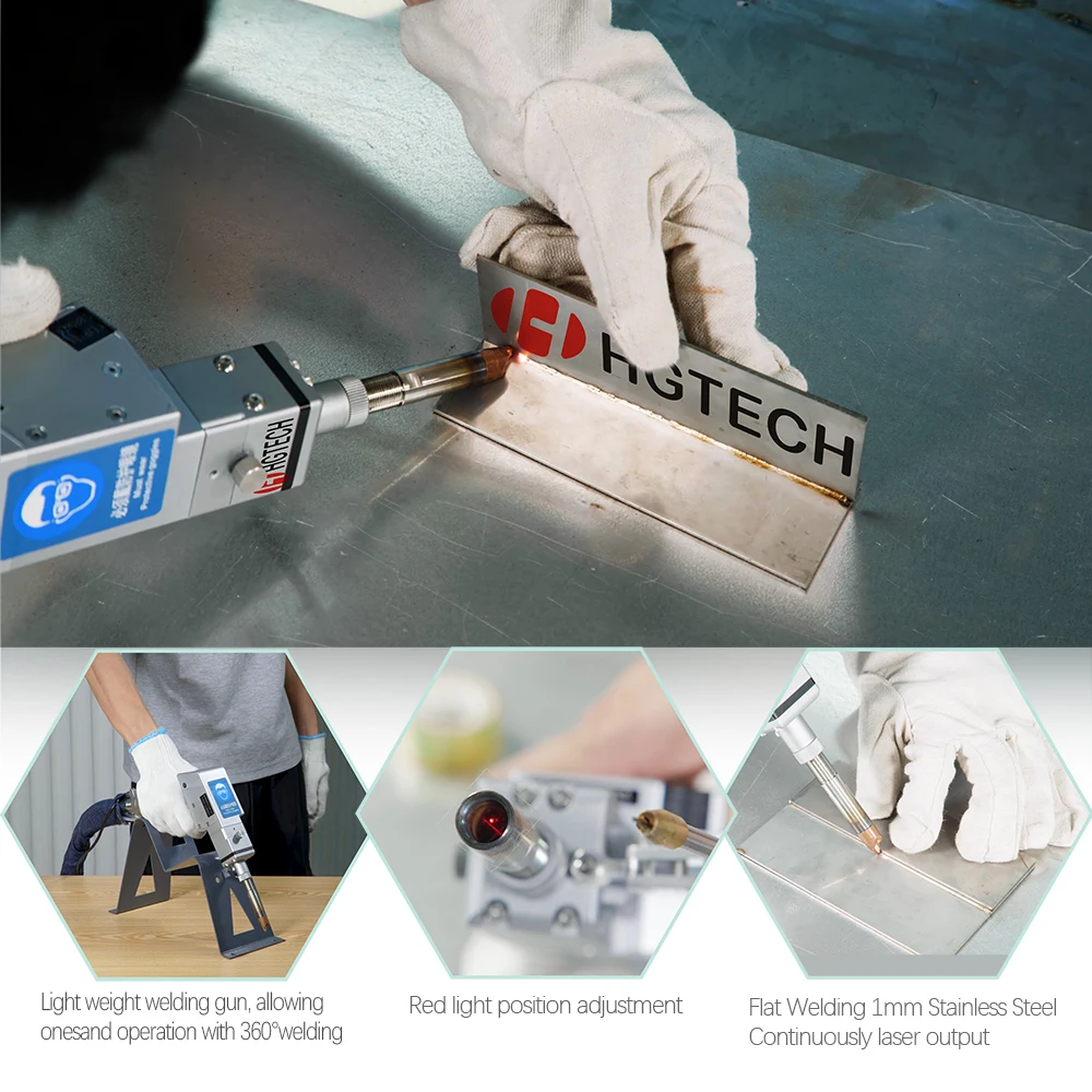 HGTECH HGSTAR 3 in 1 Laser Cleaning/welding/cutting Machine