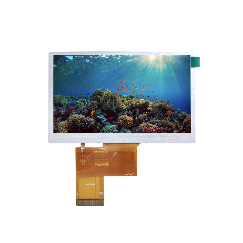 St7282 Tft Lcd Display Module 4.3 Inch 480x272 Rgb Panel Oem