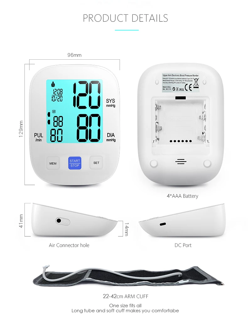 Accurate Blood Pressure Monitoring with Smart Sphygmomanometer