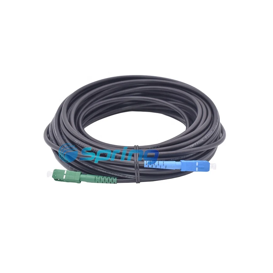 Ftth Fiber Optic Ruggedized Sc Apc Fiber 4.8mm Fiber Cable Assemblies ...