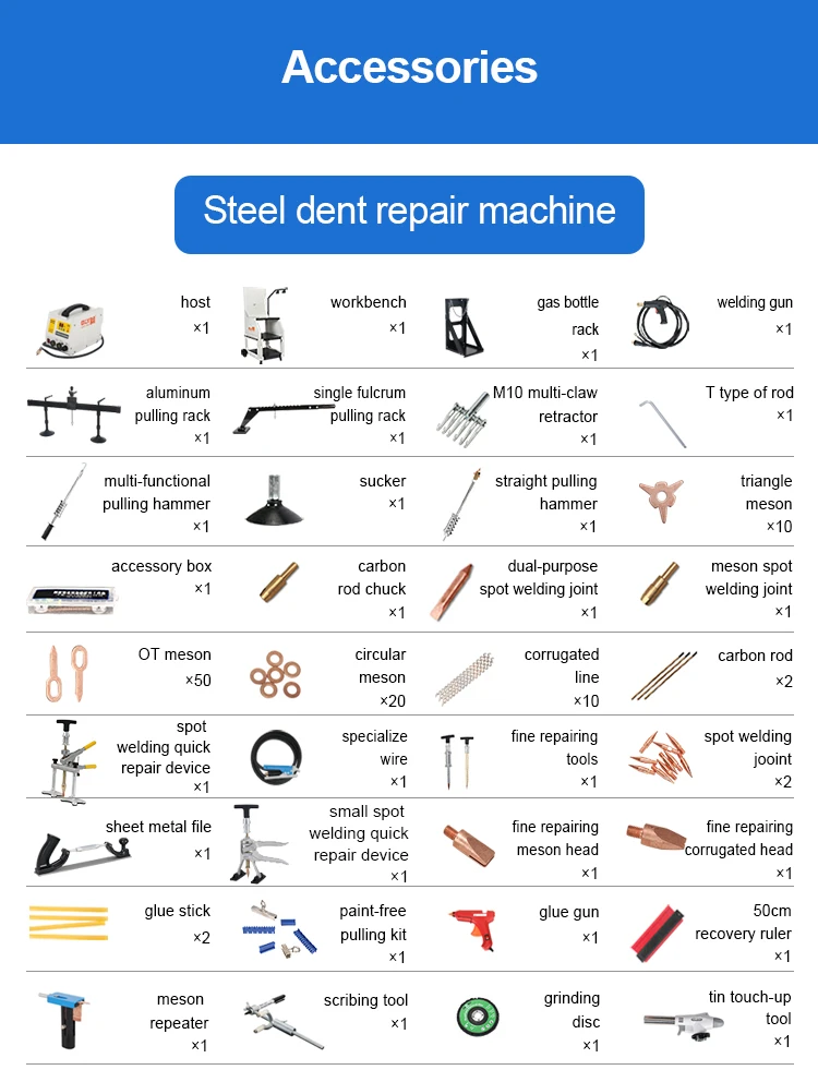 High Configuration Intelligent Spot Welding Dent Puller Car Body Dent ...