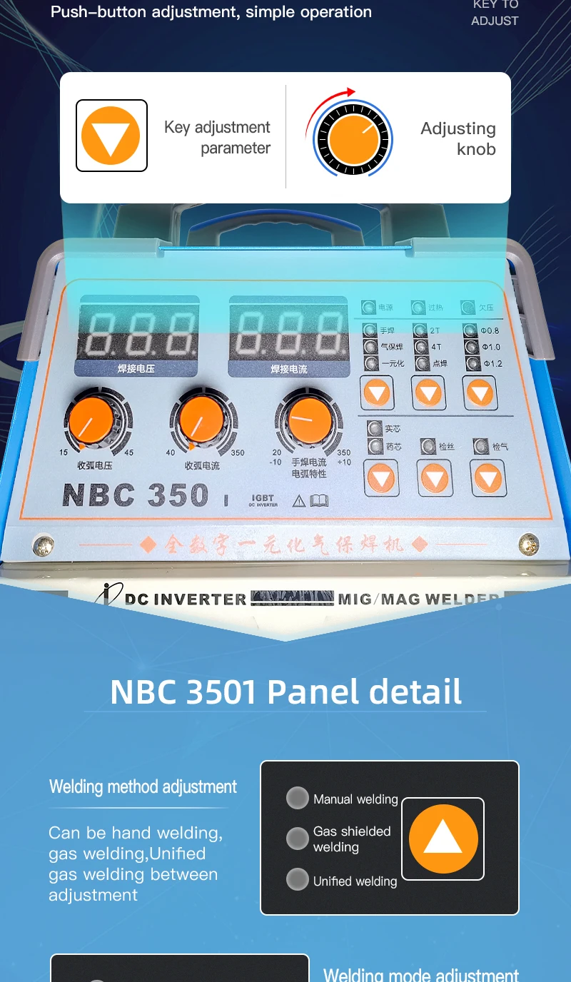 Nbc-350 Portable 380v Gas Shilded Welding Machine - Buy Nbc-350 Portable 380v Gas Shilded ...