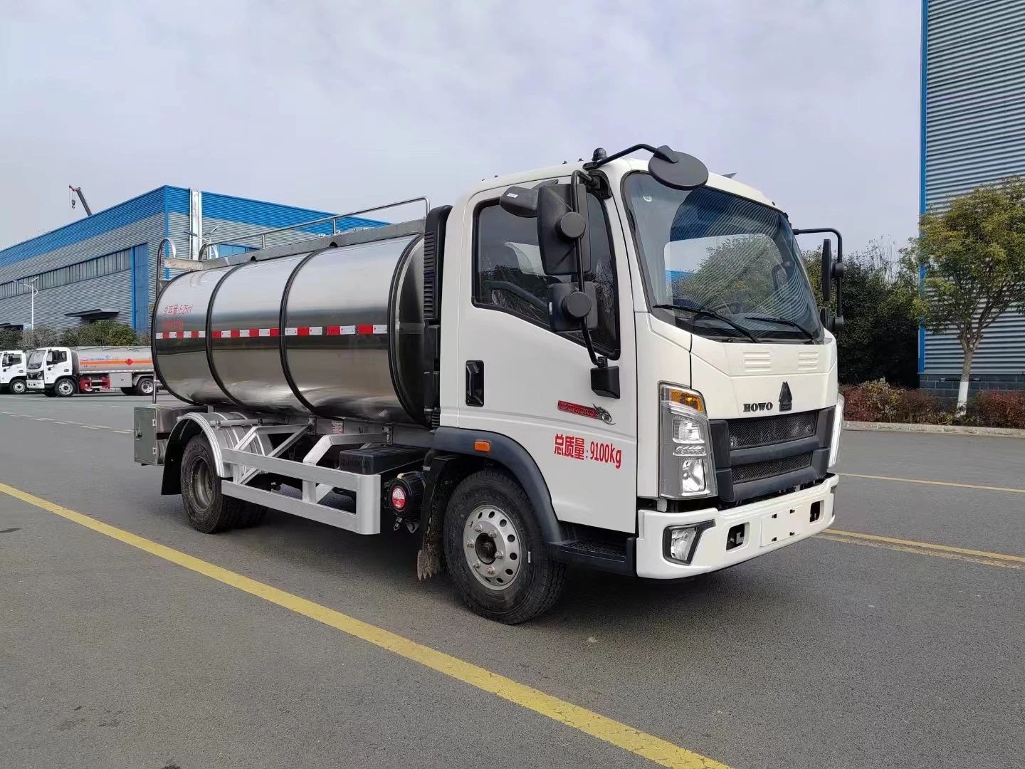 7000 Liters Faw Fresh Milk Tank Truck 4x2 Lhd Rhd Mobile Milk Tank ...