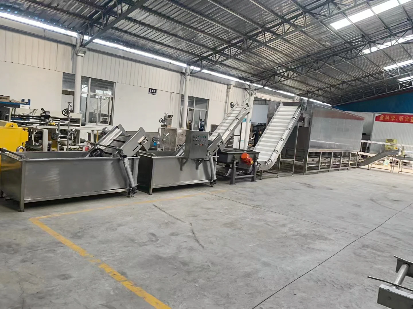 Automatic Dried Fruit & Vegetable Production Line - Dehydrator for ...