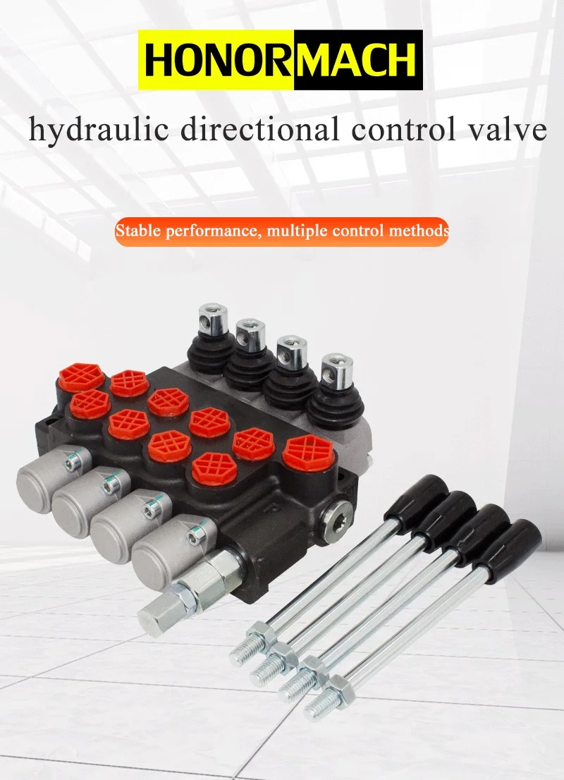 Hydraulic Sectional Directional Control Valve For The Digger's Fuel ...