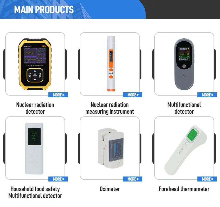 Hfs-p3 Electronic Measuring Instrument Geiger Counter Radiometer B-ray ...