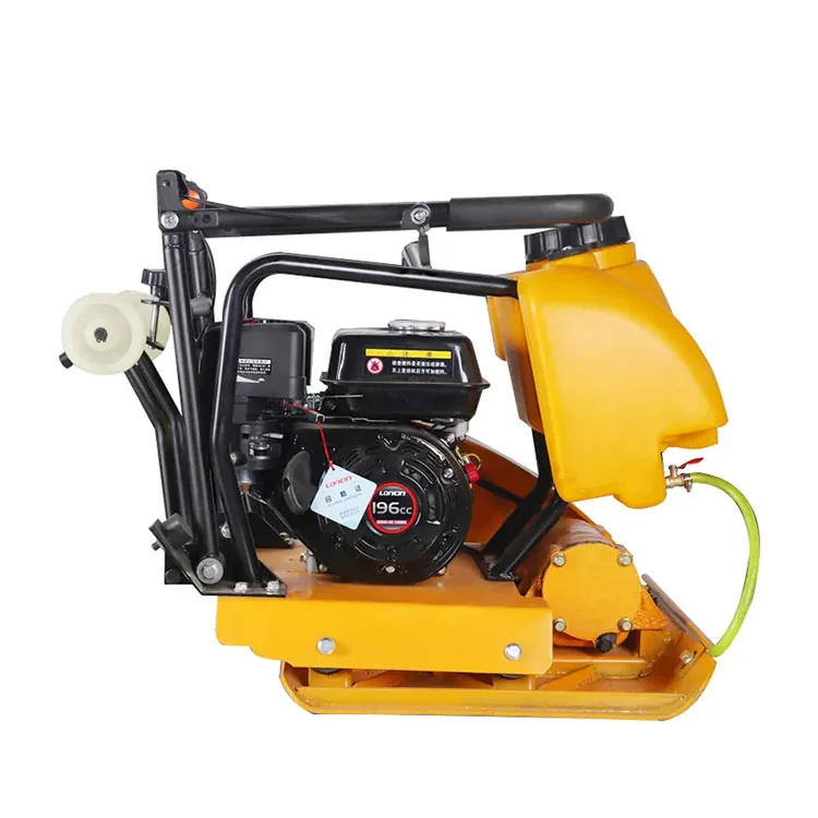 4.8kw 90kgs 4200vpm Roller Gasoline Vibratory Plate Compactor For Sale ...