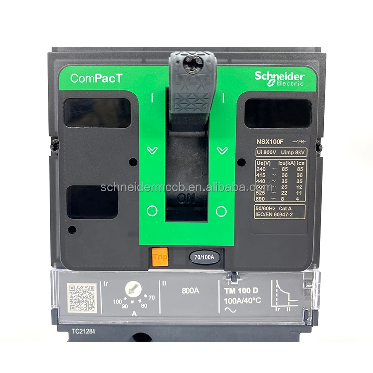 New Design Adjustable C10f3tm100 Nsx100f 100 Amp Compact Nsx Mccb - Buy ...