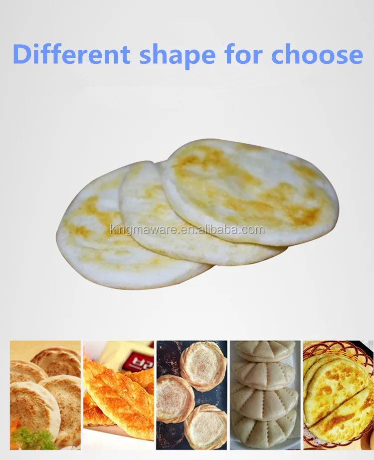 Full Automatic Roti Chapati Naan Bread Making Machine and Arabic Pita ...