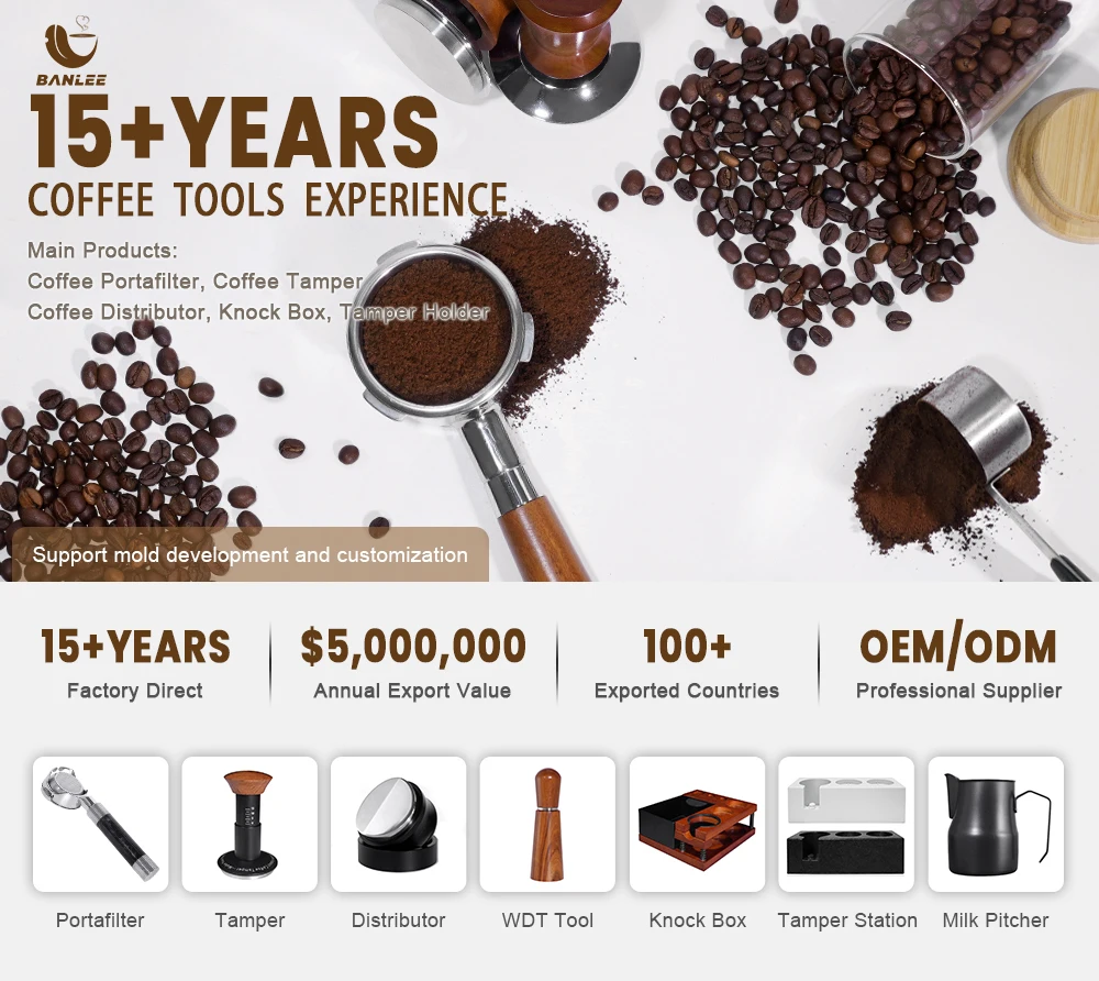 Customized Espresso Machine Cappuccino Barista Tools Leveler ...