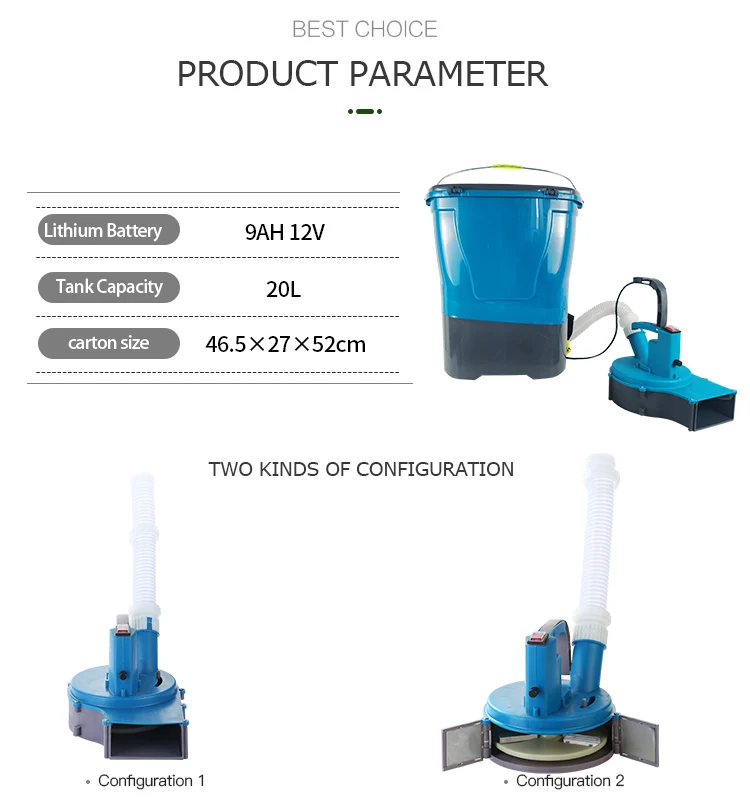 Knapsack Manual Granular Fertilizer Application Machine