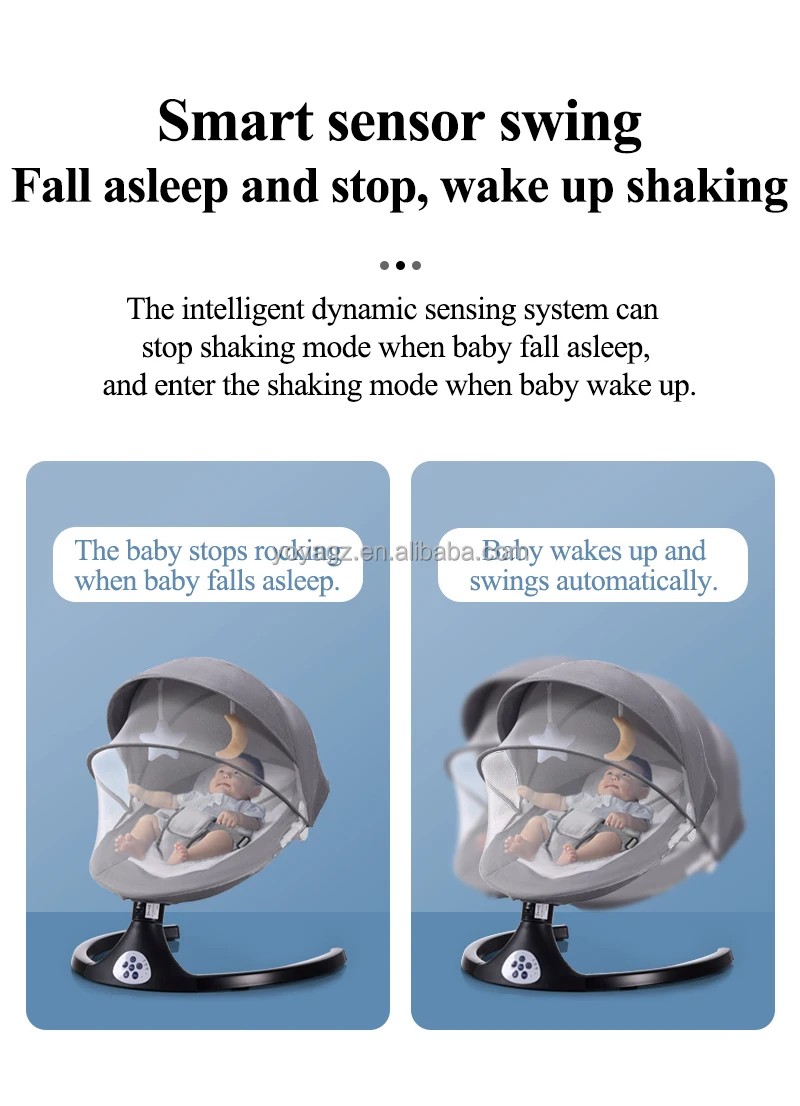 S0008 Automated Baby Rocking Chair Newborn Baby Put To Sleep Baby ...