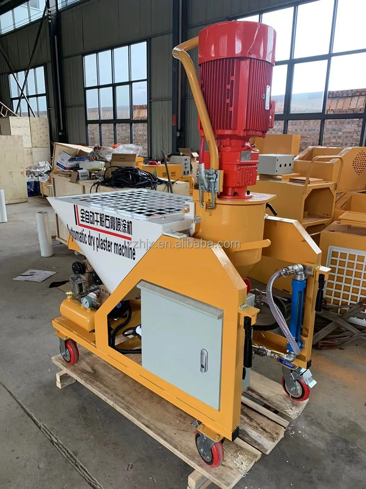 Gypsum Mixer Spray Gun Cement Mortar Plaster Spraying Machine