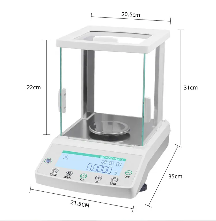 Veidt Weighing High Precision Balances Lab Analytical Scale With Glass ...