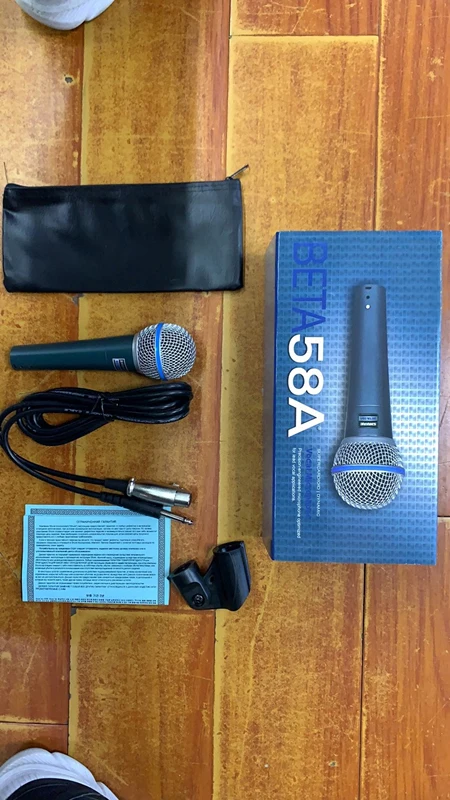Beta 58A Mic - Professional Recording Microphone for Shure