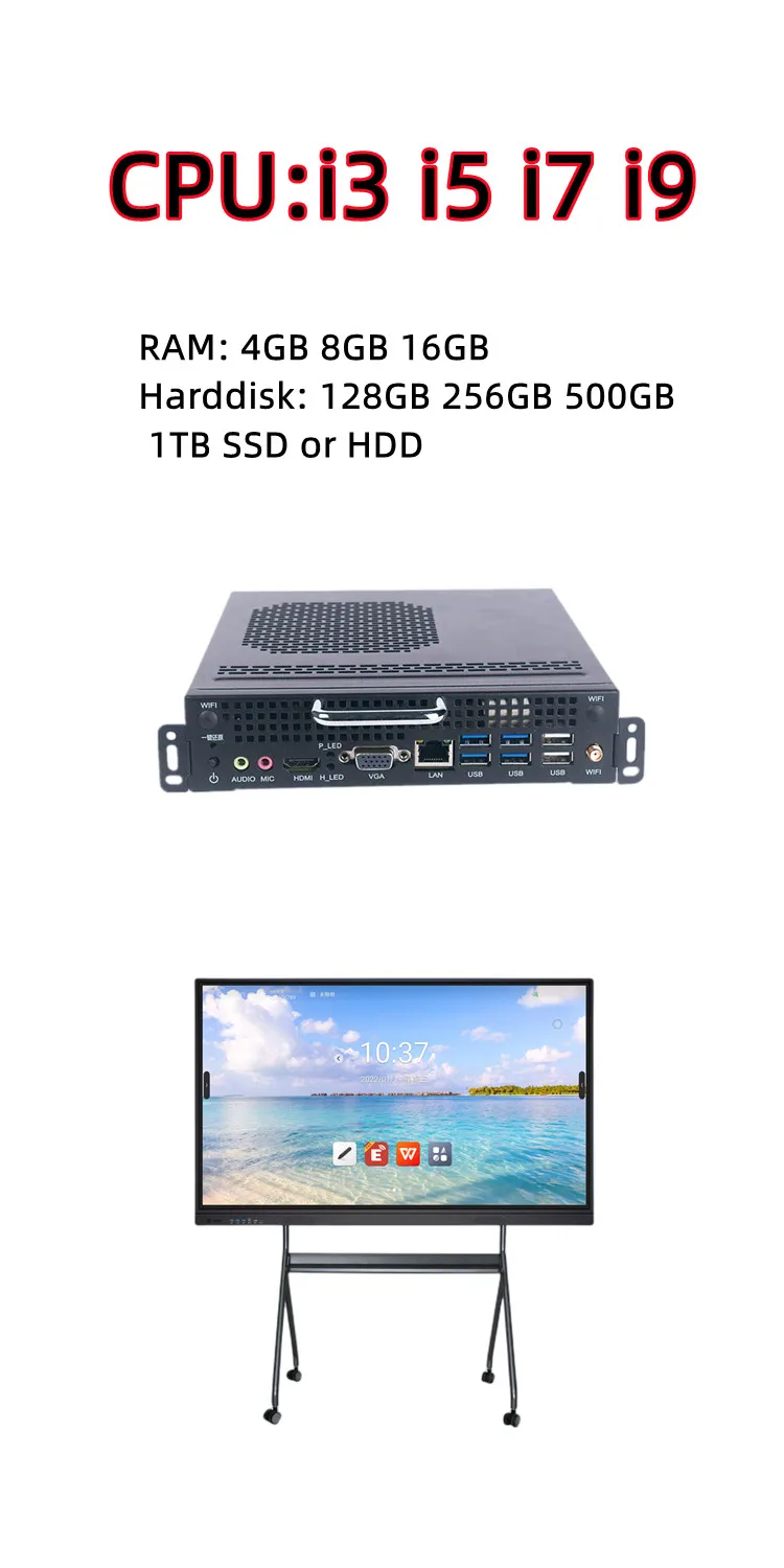 Ops Computer I5 10th 11th 12th Gen Intel Core Ops Slot-in Pc Module I3 ...