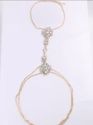 Fashion Exaggerate Body Chain Necklace Luxury Crystal Diamond Body ...