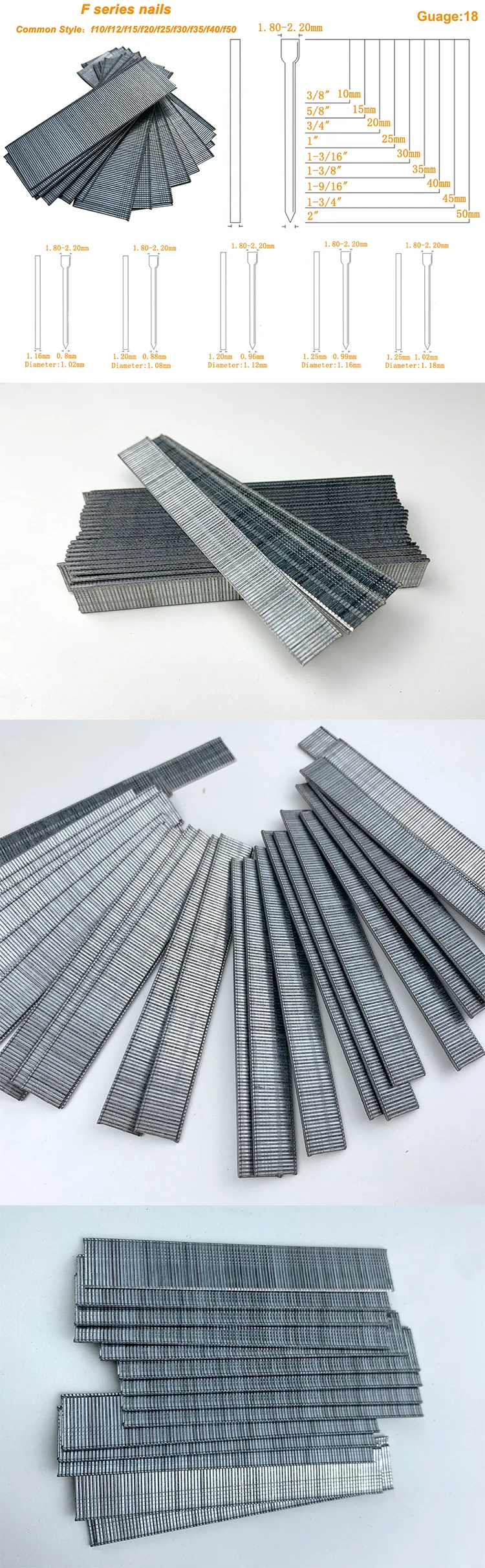 Wholesale 18 Gauge Sofa Furniture Decorative Nail Pins Galvanized F ...