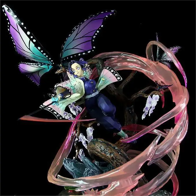 Wholesale Best Quality Figure PVC Purple Butterfly Agatsuma Zenitsu OEM ...