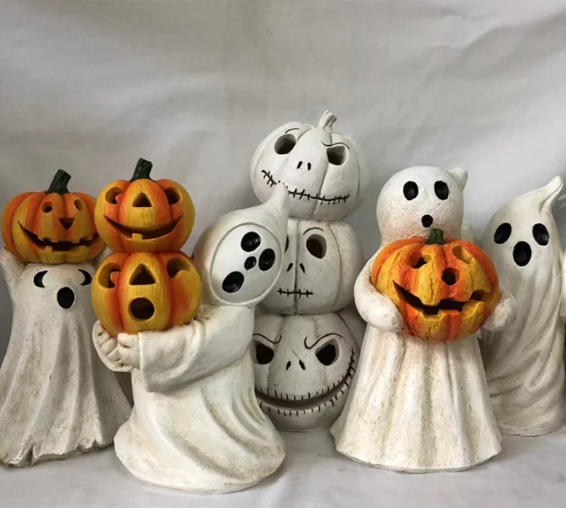 Factory Led Halloween Airblown Inflatable Ghost With Boo Outdoor ...