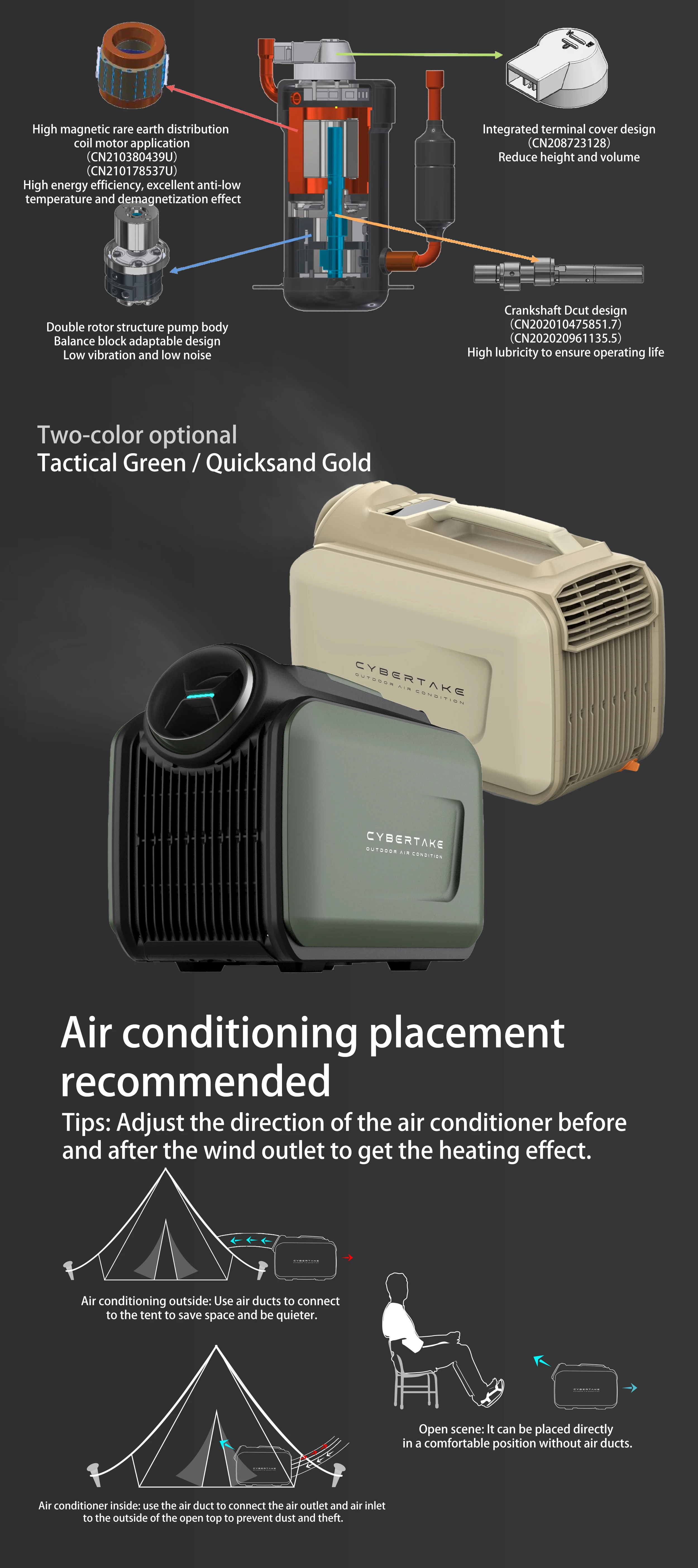 2500btu Home Solar Powered Air Conditioner Solar Air-conditioner ...