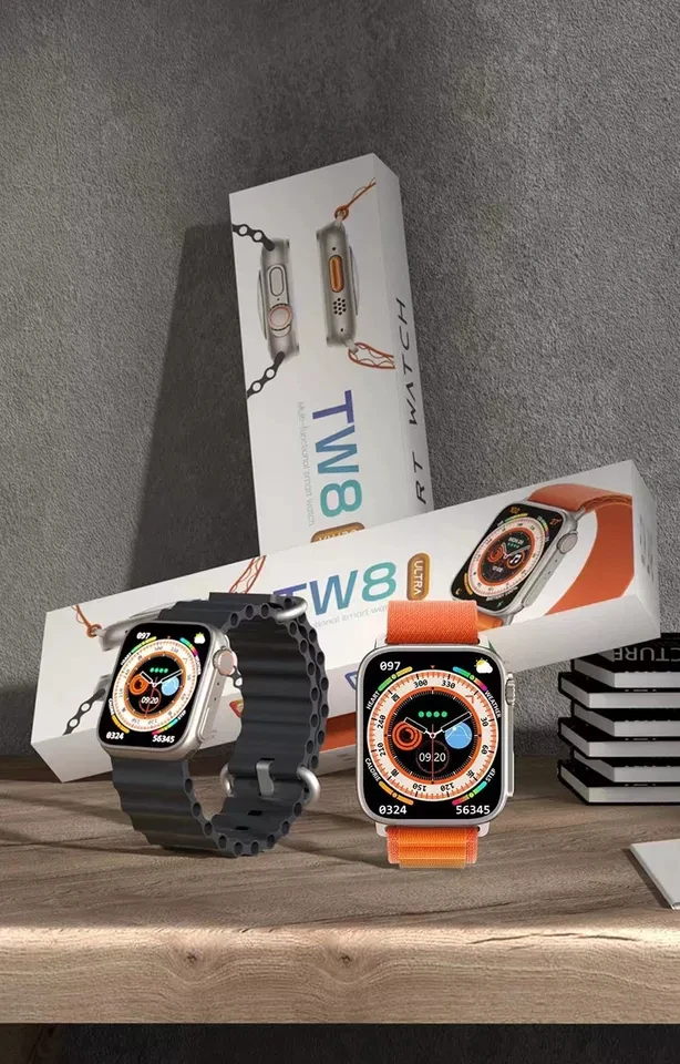 Reloj De Pulsera Con Pantalla Grande De 2023 Pulgadas,Dispositivo De Pulsera Con Nfc,8 Ultra Iwo ...