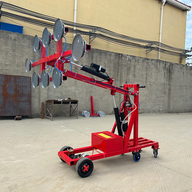 High Quality Operability Vacuum Lifting Trolley For Glass Window ...