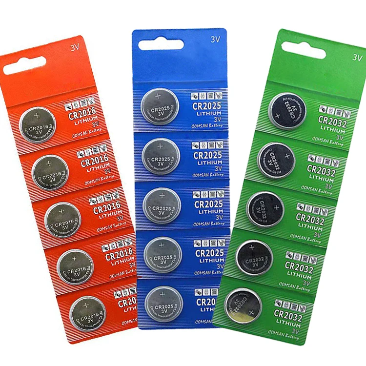 High Temperature 3v Cr2032 Battery Cr2332 Powered Led Lights Primary ...