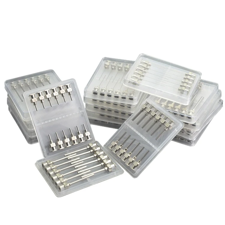 Factory Price 1/2 Inch 8g--30g All Metal Needles Industrial Stainless ...