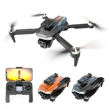 8k Hd Three Camera Brushless Motor Gps Satellite Positioning Drone Gps ...