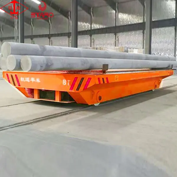 Modern Material Handling Equipment Heavy Duty Transport Trolley Battery ...