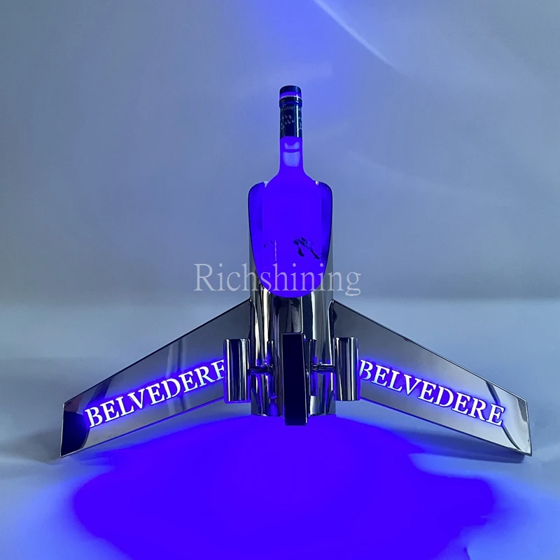 Stainless Steel Rocket Led Bottle Light Base Presenters For Bar Hotel Ktv - Buy Rechargeable ...