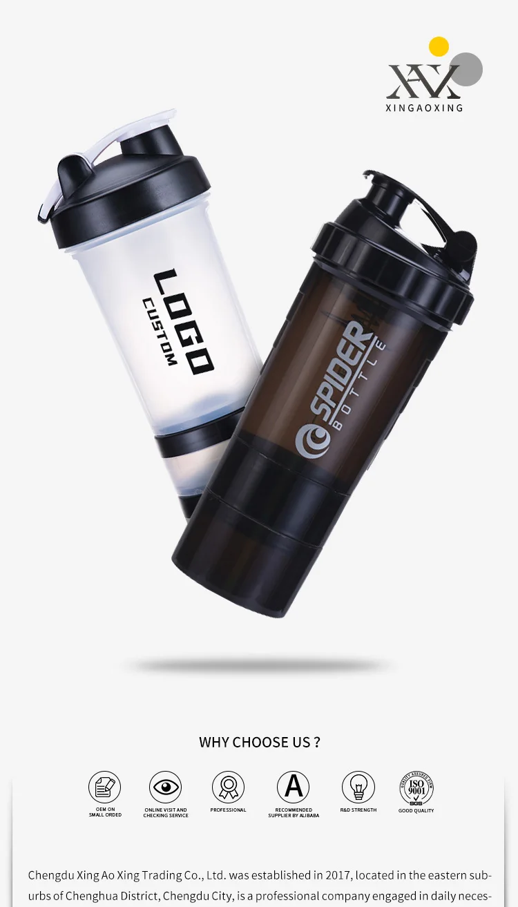 Wholesale New Design Gym Blender Protein Shaker Bottle,Custom Shaker ...