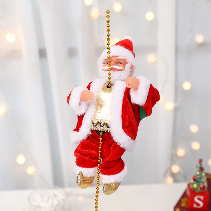 Santa Climbing Ladder Electric Ropes Santa Claus Climbing Rope Ladder ...