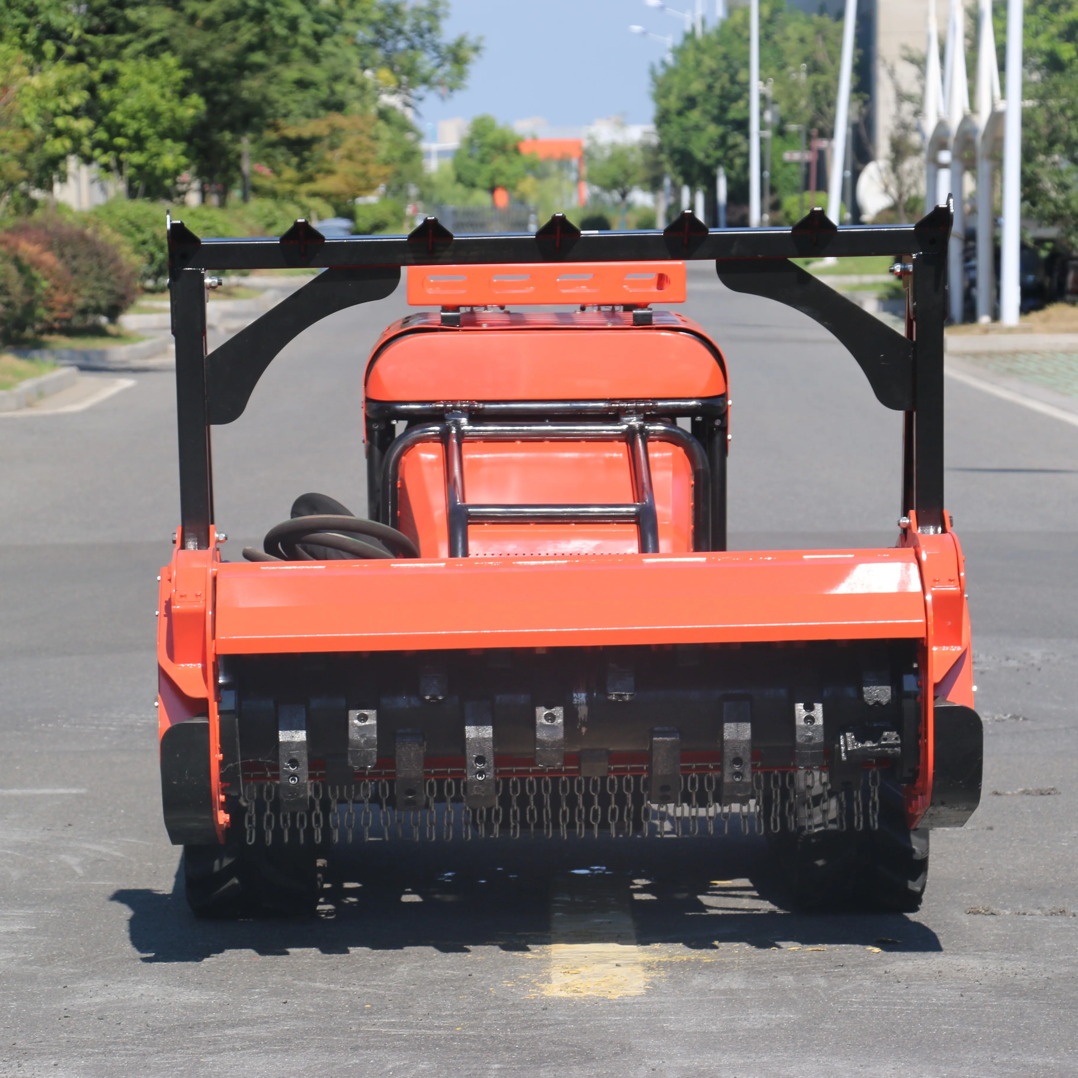 Fully Automatic Diesel Drive Robotic Lawn Mower Mowing Robot for ...