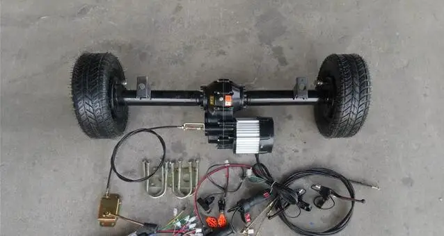 E Rickshaw Differential Gear Tricycle Spare Parts Golf Cart Full Set