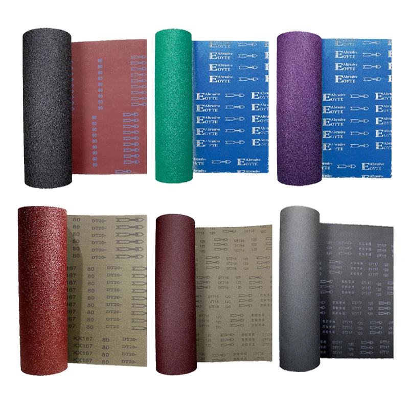 High Quality Abrasive Sand Paper Roll Cloth Rolls Waterproof 100mmx50m ...