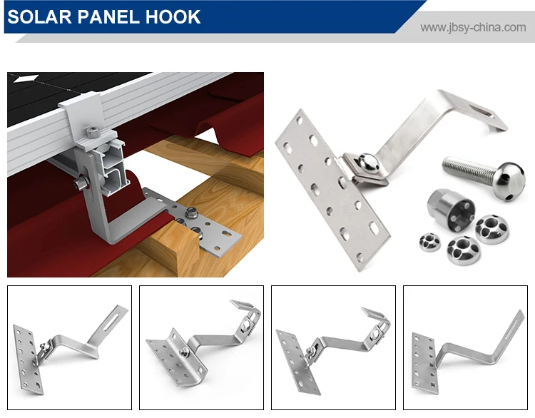 Customized Roof Mount Solar System Multiple Specifications Aluminium ...