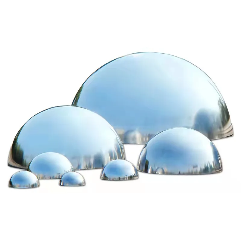 Aluminum Steel Hollow Hemisphere Ball Decoration Sculpture Steel ...