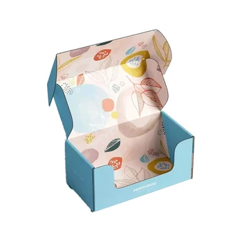 Customized Logo Gift Postal Box Shoe Shipping Mailer Box Cosmetic ...