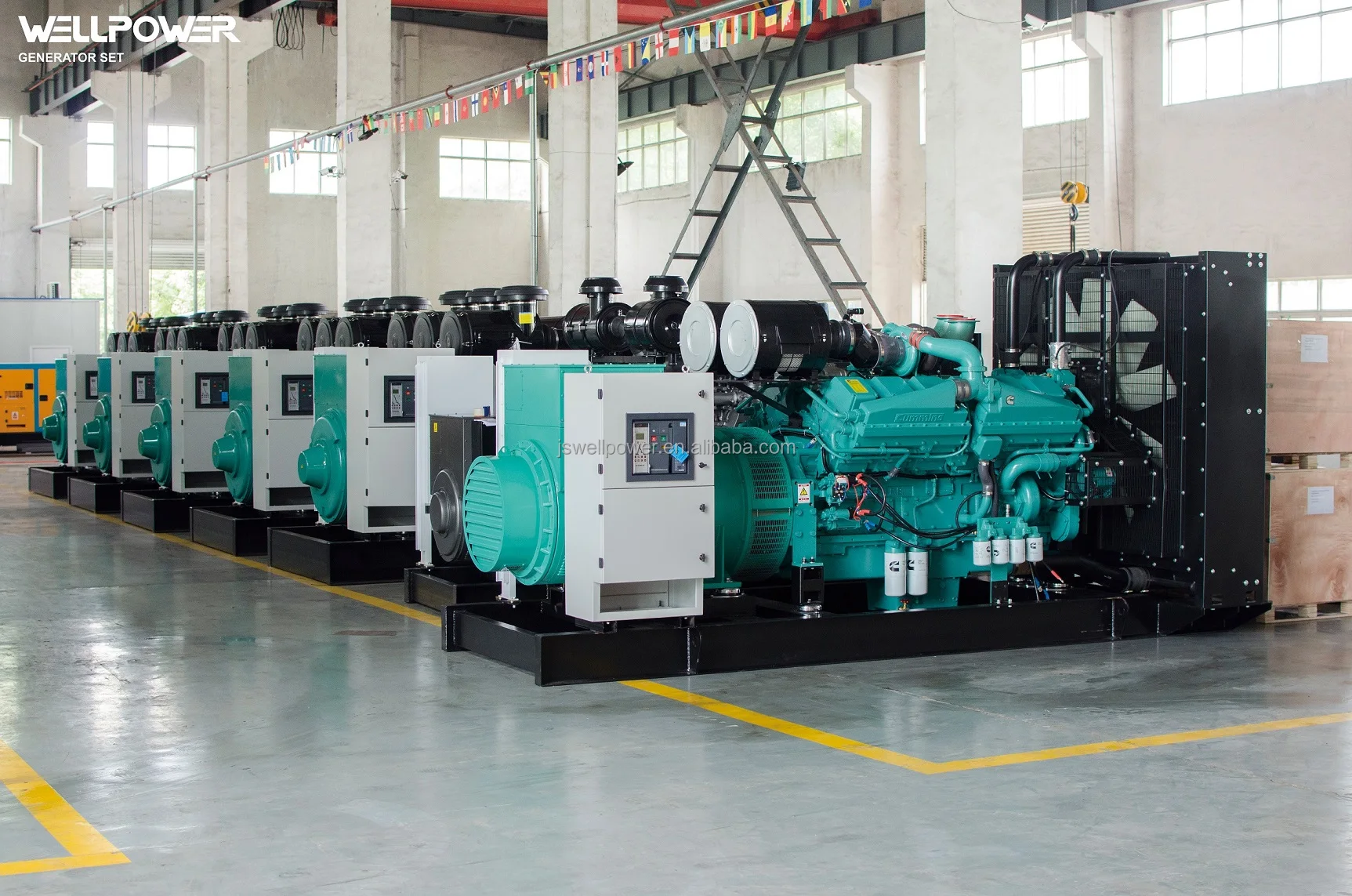 1000kw Cummins Diesel Generator - Silent, Portable, and Efficient